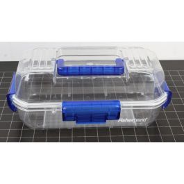 Fisherbrand Sample or Specimen Transport Container, Clear/Blue