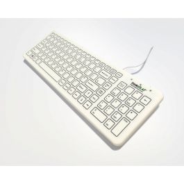 Antibacterial Keyboard, Flat Medical Keyboard, Wired