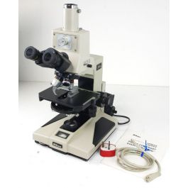 Nikon Optiphot 2 Biological Trinocular Microscope