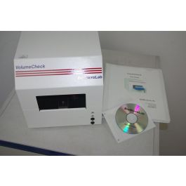 Biomicrolab Volume Check, software disc and Manual