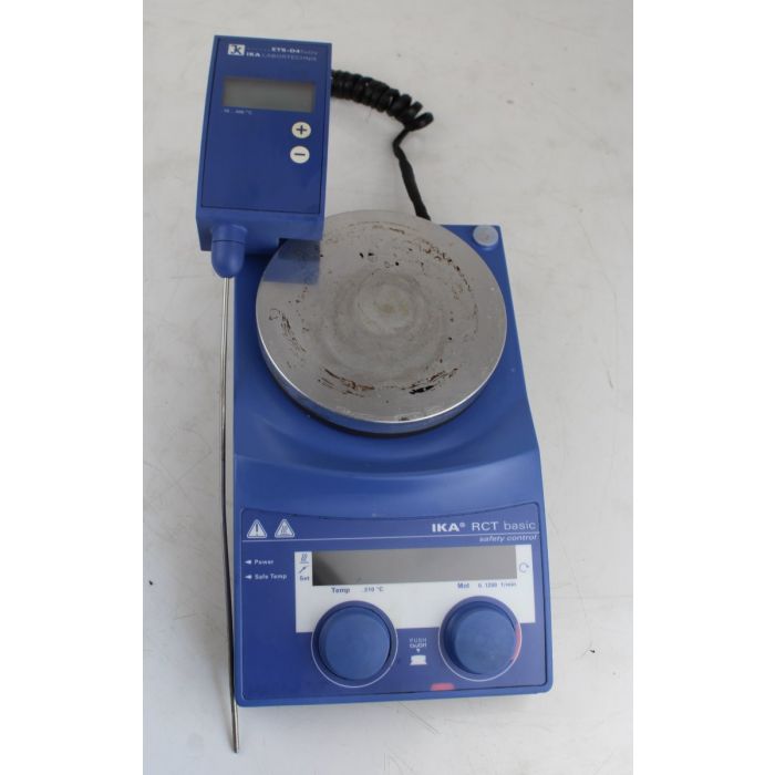 IKA RCT basic Stirring Hotplate with DTS 4 Temperature Probe